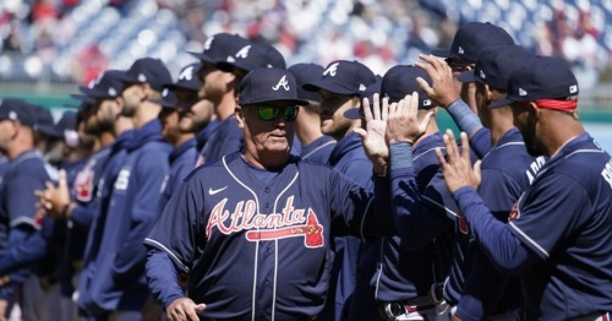 Braves Nationals Baseball