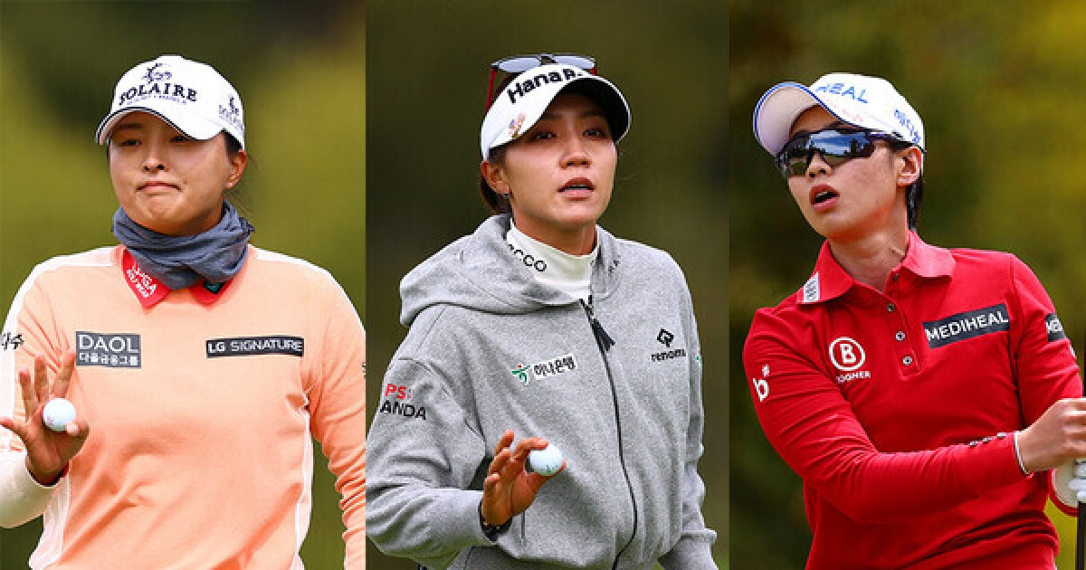 '4연속 버디' 고진영, 전·후반에 심한 온도차…동반한 리디아고와 박빙 [LPGA LA오픈]