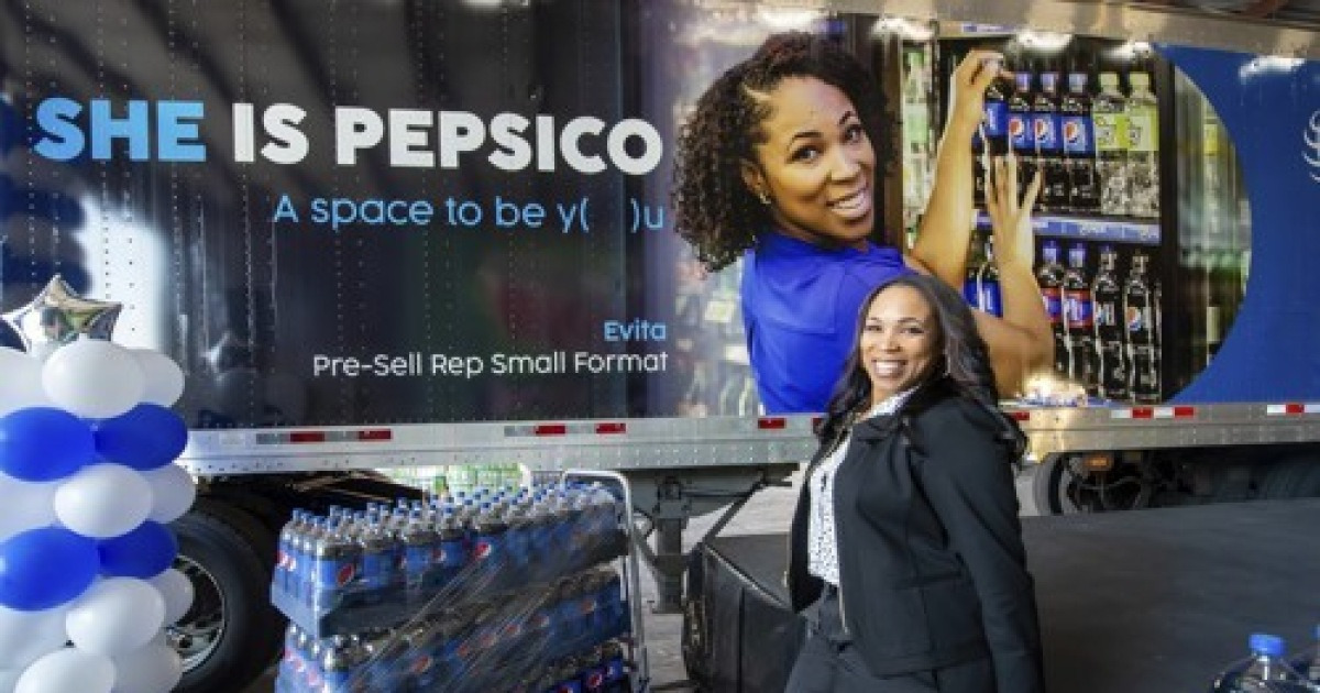"She Is PepsiCo" Truck Unveiling