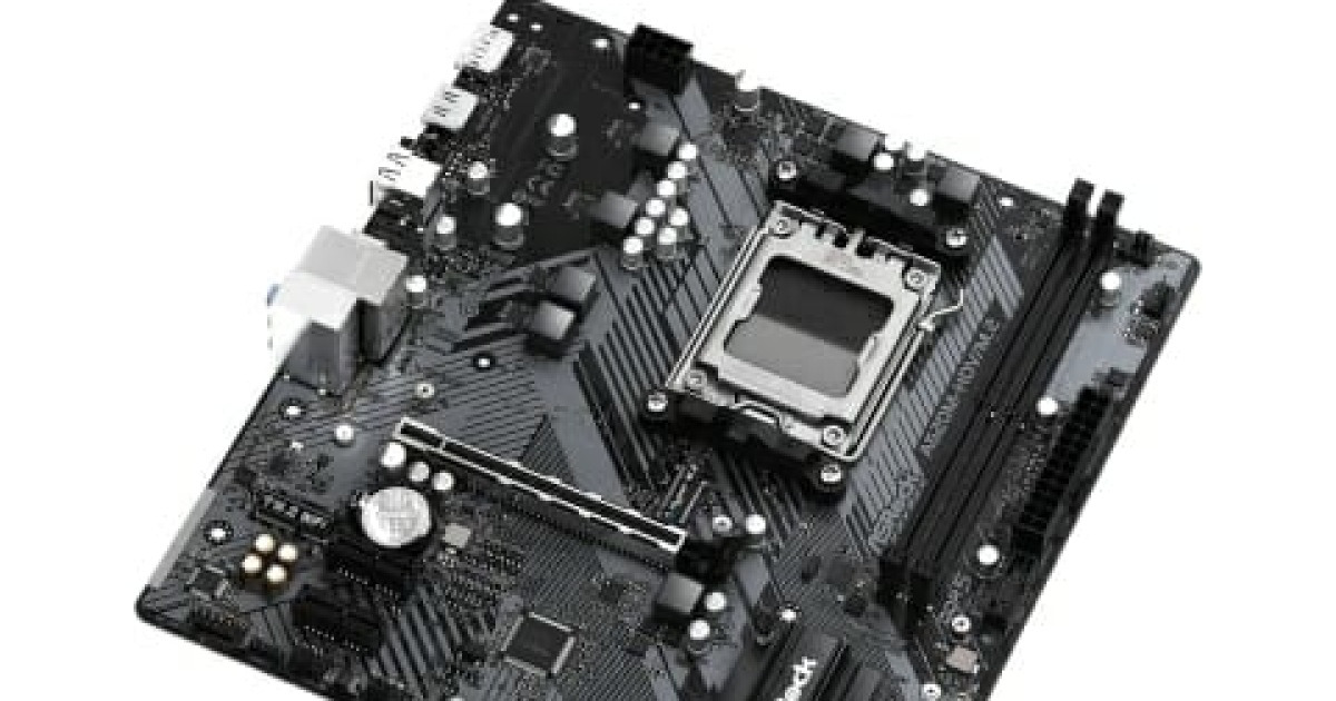 AMD, 라이젠 7000 CPU용 A620 칩셋 메인보드 공개