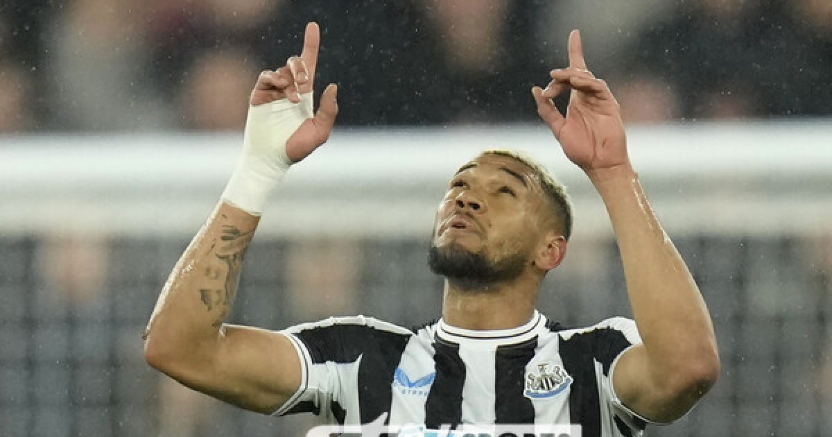 [EPL zip] '주엘린통 멀티골' 뉴캐슬, 웨스트햄 5-1로 대파…3위 수성