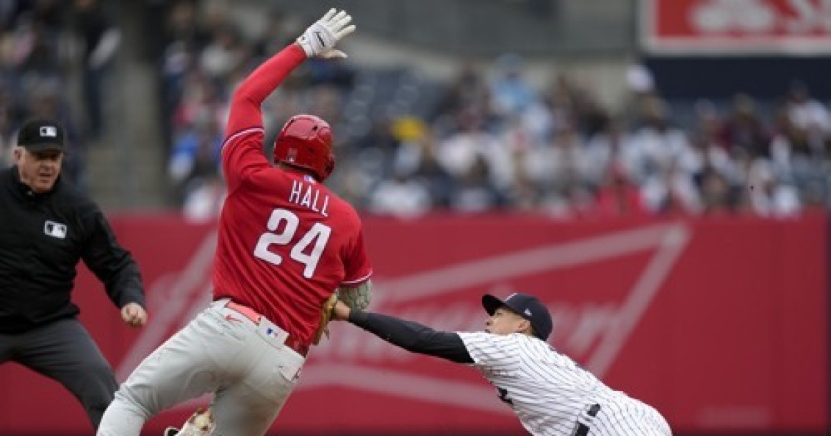 Phillies Yankees Baseball