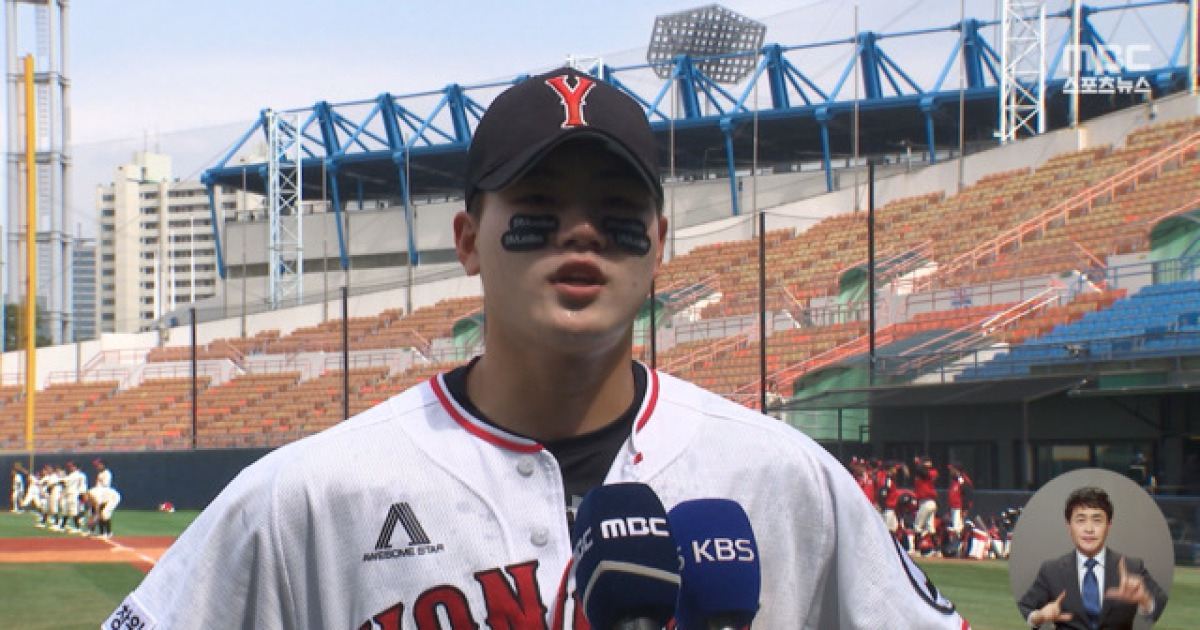 '154km/h 강속구로 12K' 장현석 "미국행 고심 중"