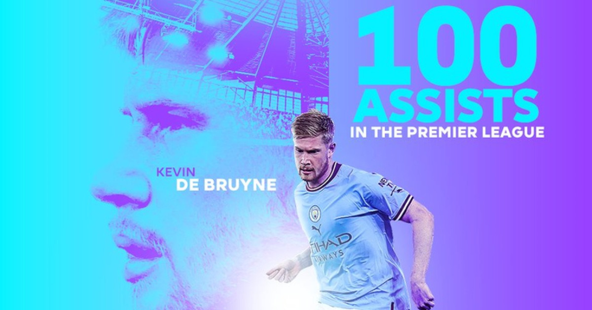 SON 100호골 이어 놀라운 기록...KDB, ‘PL 100호 도움’ 작렬