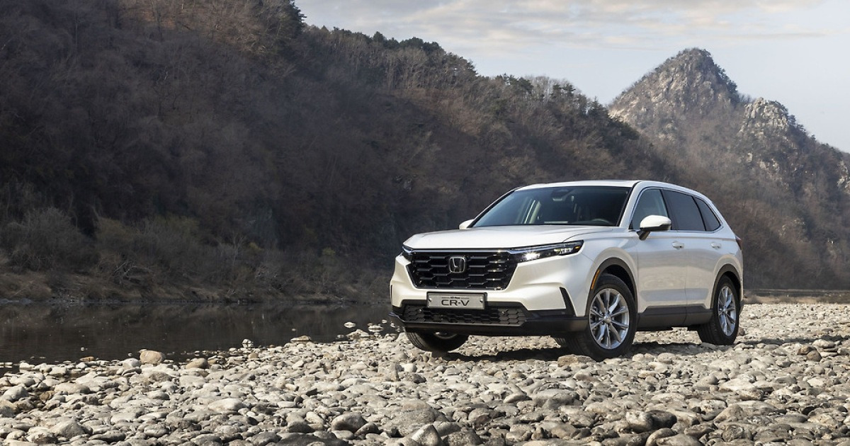 혼다코리아, 6세대 신형 CR-V 출시… 4190만원