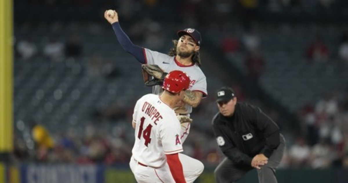 Nationals Angels Baseball