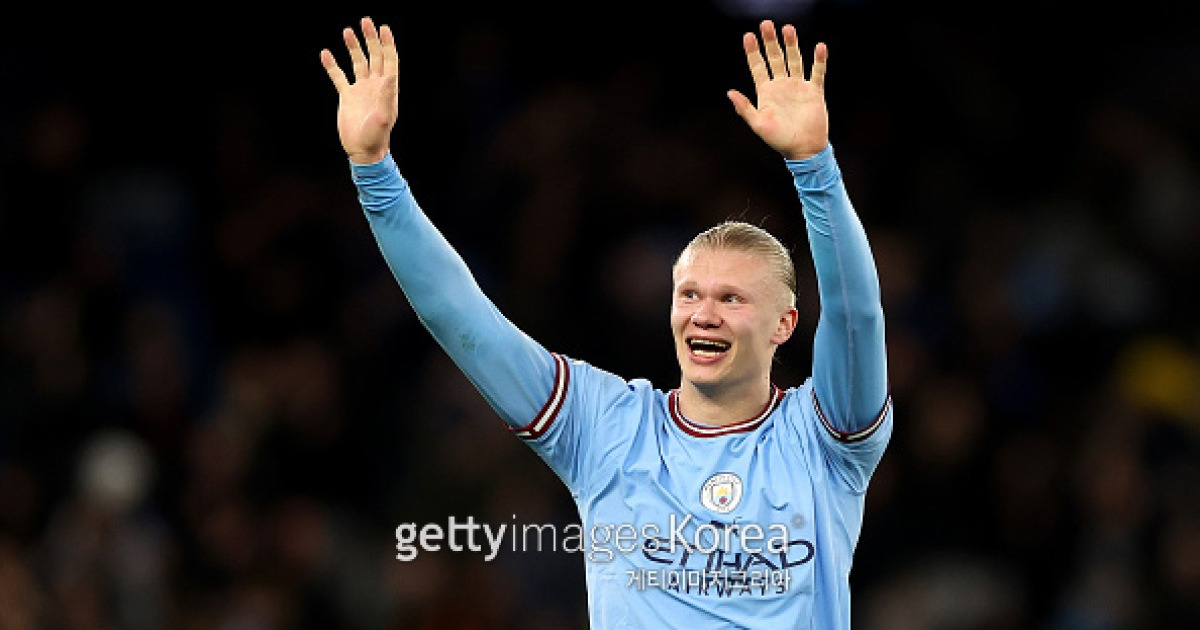 맨시티, UCL 8연승의 뮌헨 3-0 대파 "홀란드 시즌 45호 골"
