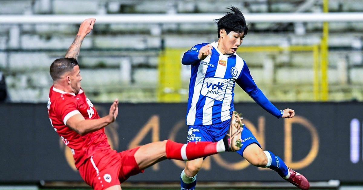 '홍현석 64분' 헨트, UECL 8강 1차전서 웨스트햄과 1-1