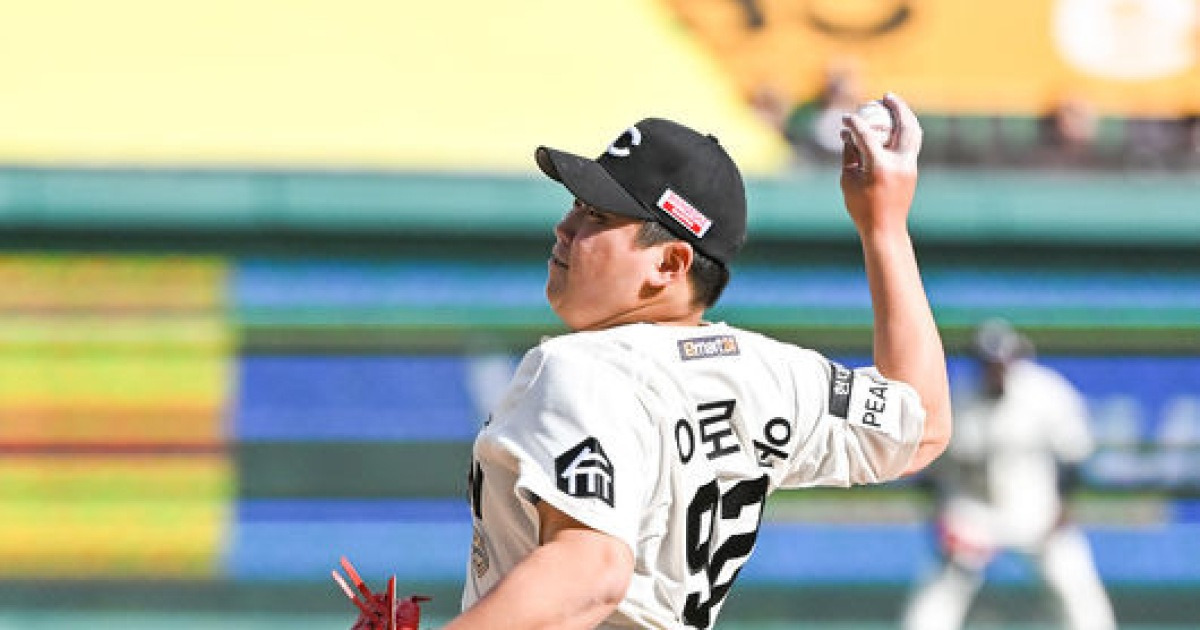 역투하는 SSG 이로운 [사진]