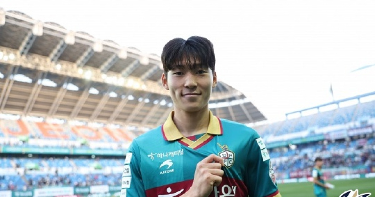 [MD현장] "황인범·이청용·KDB가 롤모델" 대전의 ‘막내’ 배준호...주세종은 "차기 국대감"