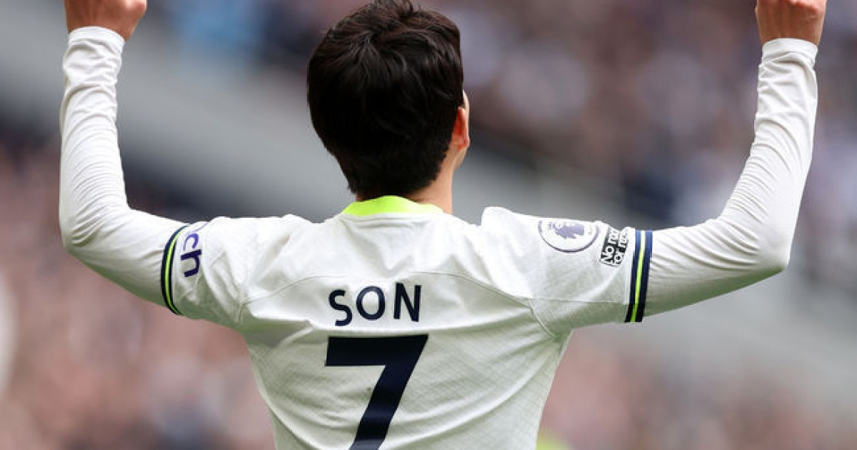 '주급 3억 4000만원' 손흥민, 케인에 이어 토트넘 2번째.. EPL 1위는 홀란 '14억'