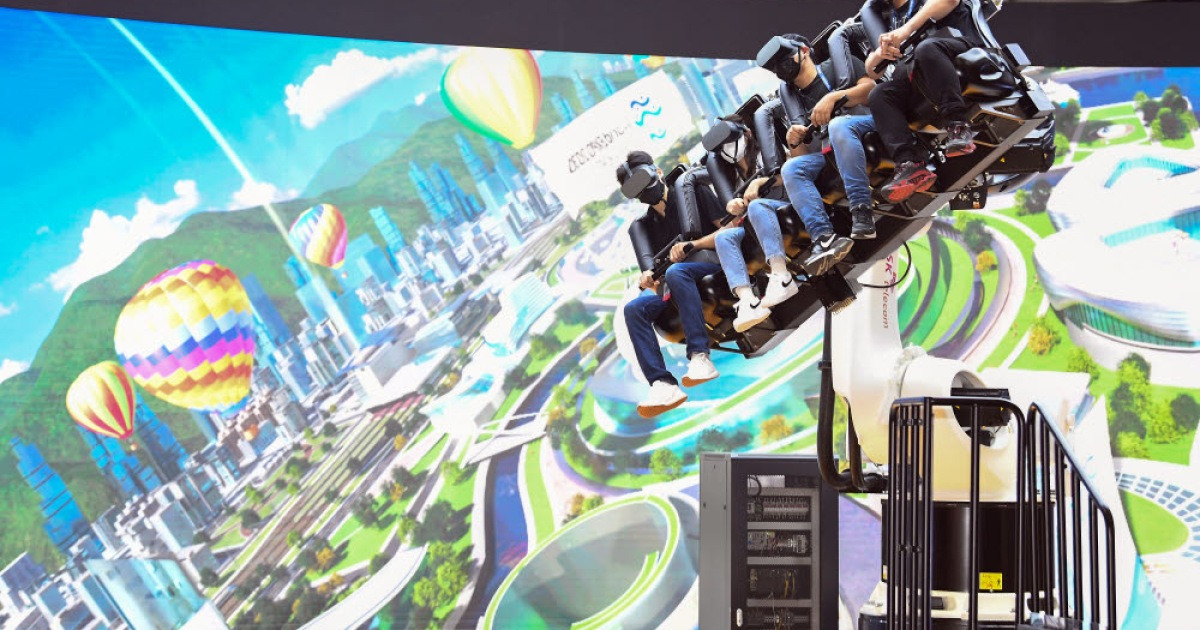 [WIS 2023]SKT, AI·메타버스·UAM 첨단 ICT 공개