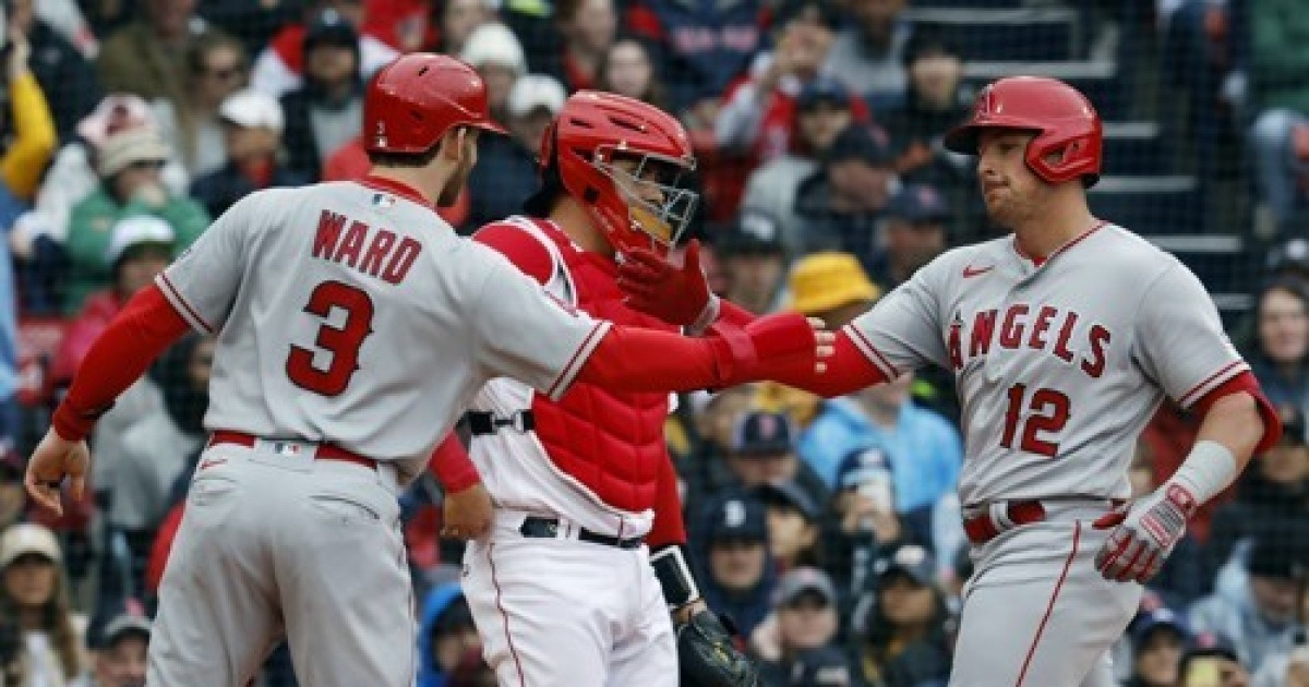 Angels Red Sox Baseball