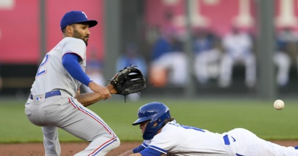 Rangers Royals Baseball
