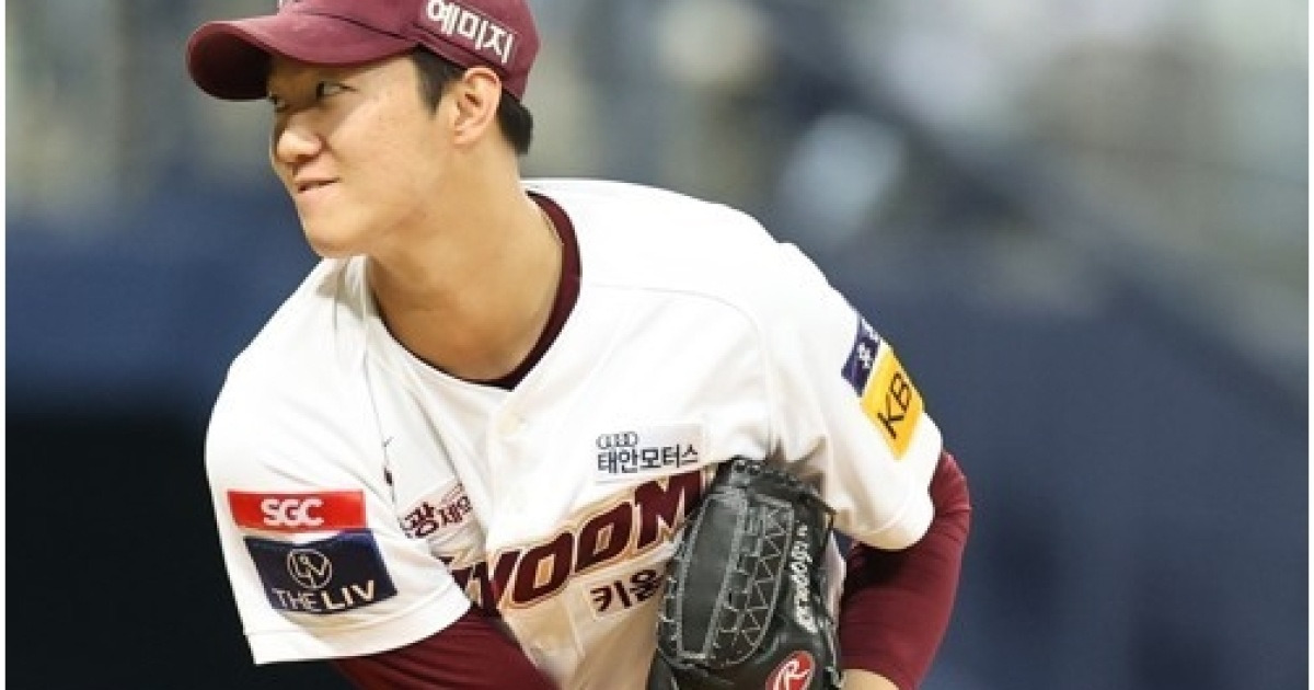 '160km 문동주 게섰거라'… 키움 안우진, 삼성전 159km 및 10k 폭발