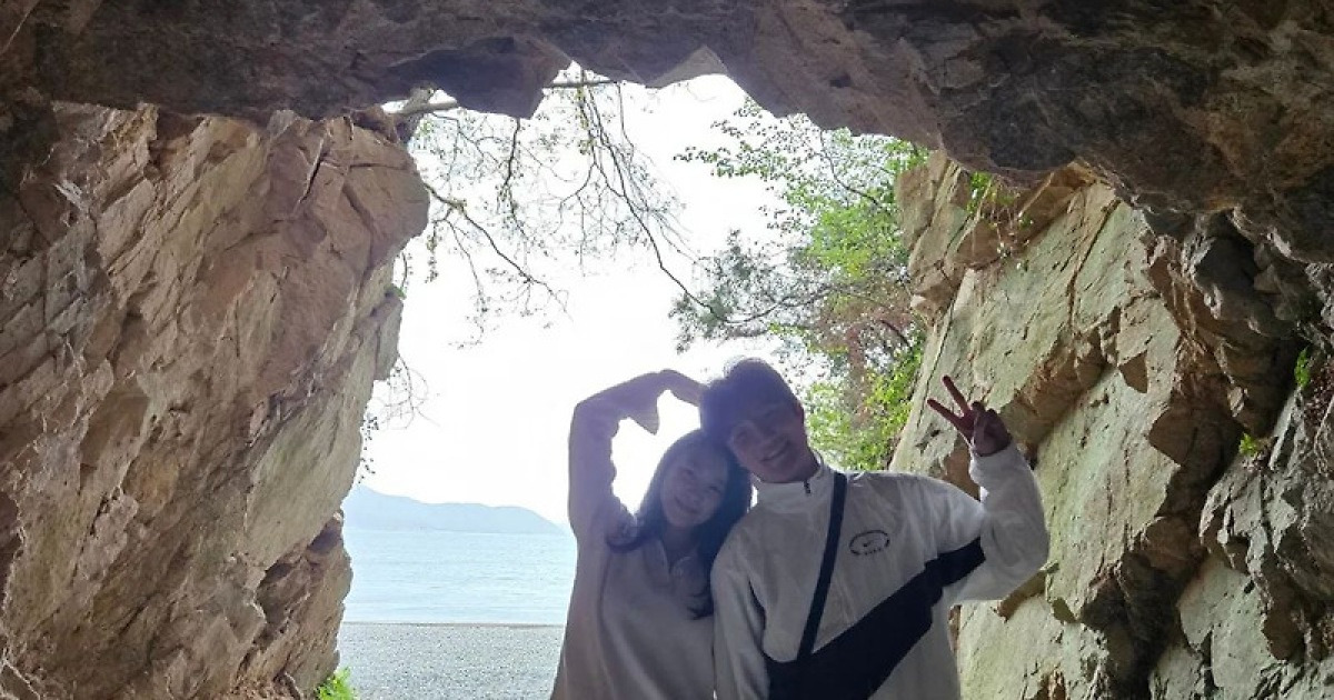 허동원 더글로리 빌런 맞아…♥아내와 커플룩 입고 꿀 떨어지네
