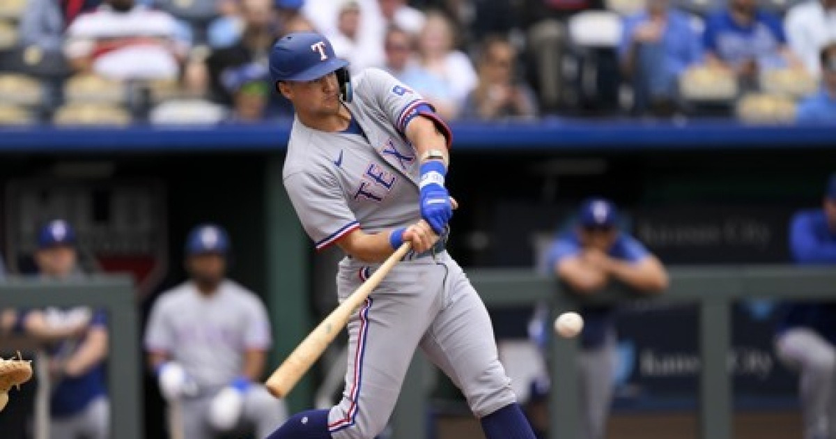 Rangers Royals Baseball