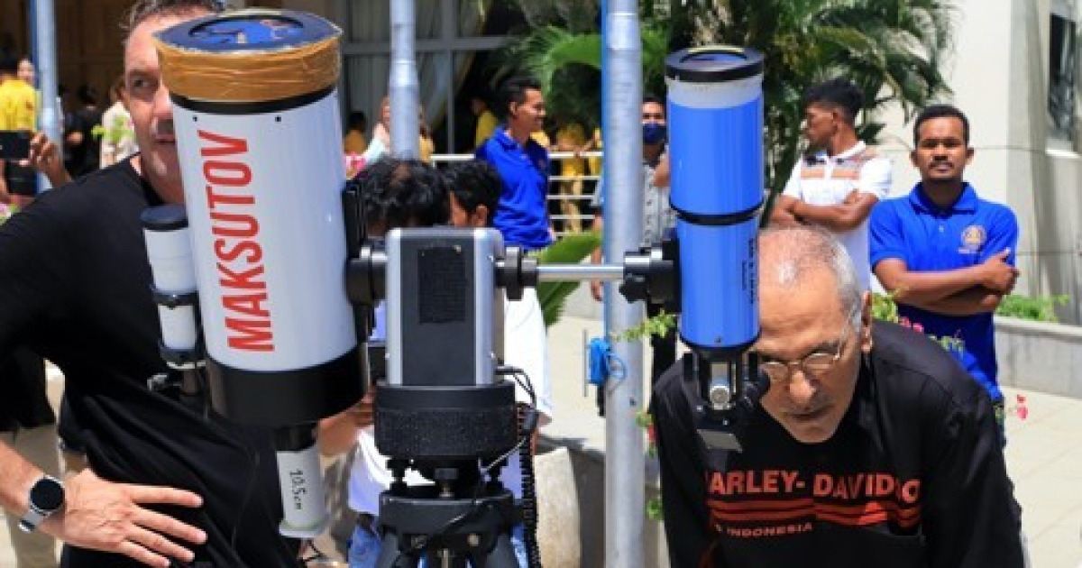 EAST TIMOR SOLAR ECLIPSE