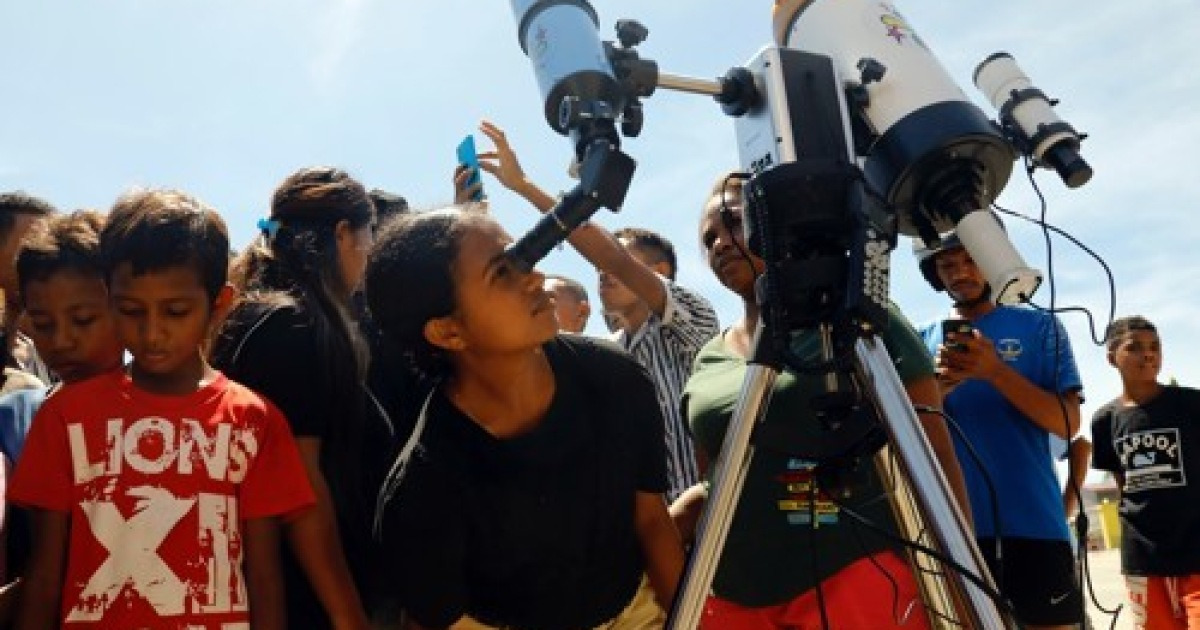 EAST TIMOR SOLAR ECLIPSE