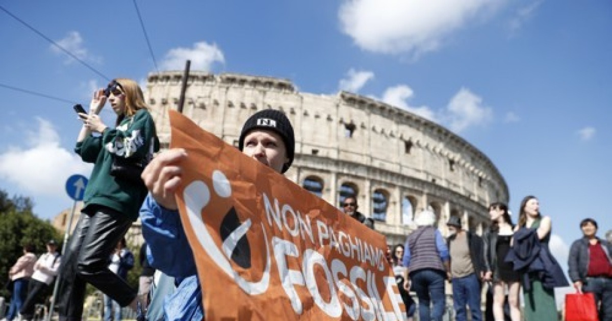 Italy Climate Protest
