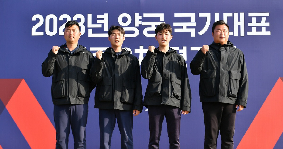 안 산 김재덕 항저우행 무난히 승선 남녀 1위 김우진 임시현 양궁대표팀 항저우 티켓 주인공 가려졌다
