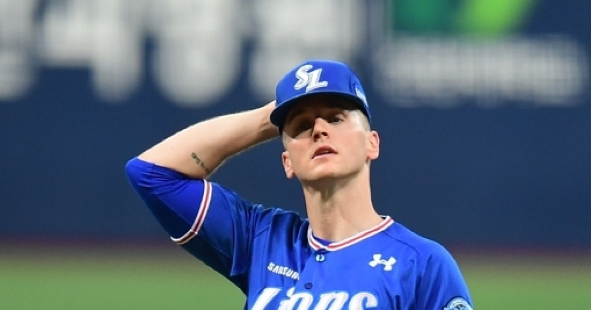 KKKKKKKKK+155km+103구…그러나 키움에 혼난 삼성의 다승왕 에이스, 시즌 2패→ERA 4.05