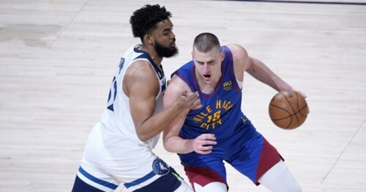 [NBA PO] ‘요키치 트리플더블’ 덴버, 미네소타 제압하고 시리즈 3연승···2R까지 -1승