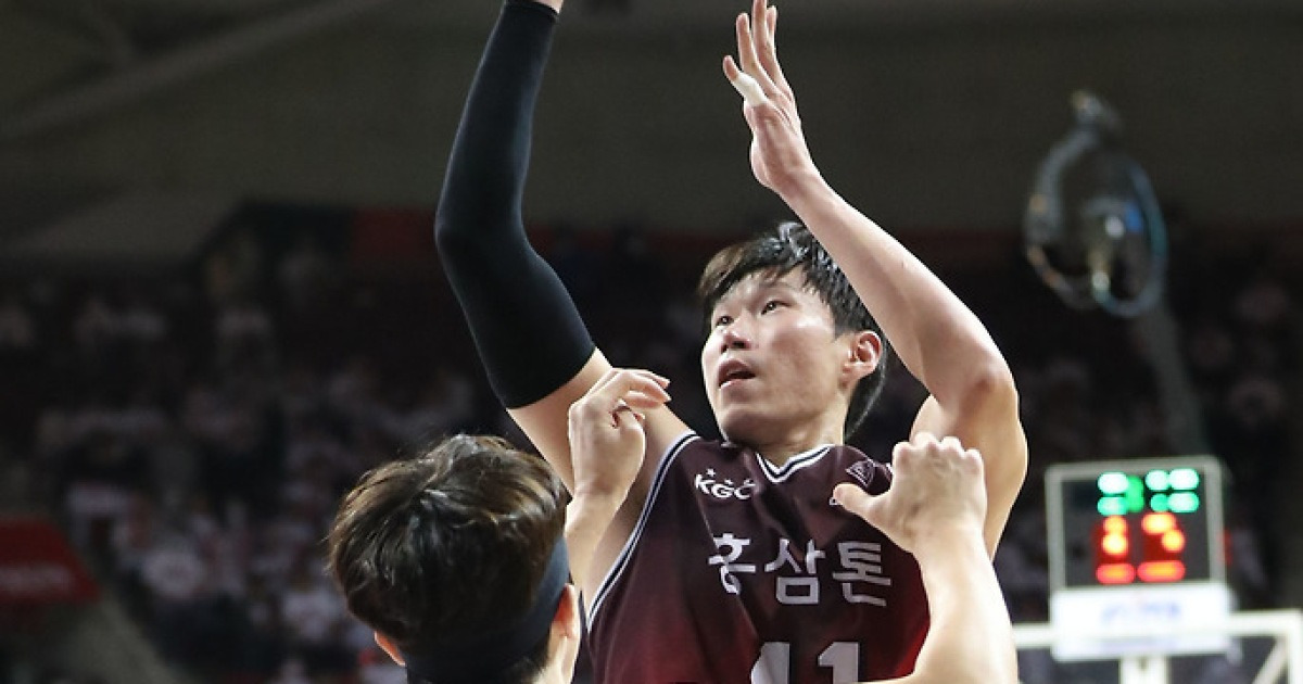 '오세근+아반도 39점 합작' KGC, 챔프 2차전서 반격 성공…1승1패