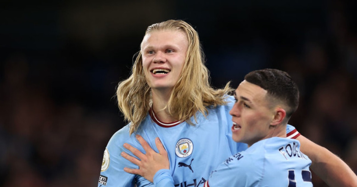 [EPL 리뷰] '역전우승 코앞!' 더 브라위너 2G 1AS-홀란드 33호골 폭발...맨시티, 아스널에 4-1 대승