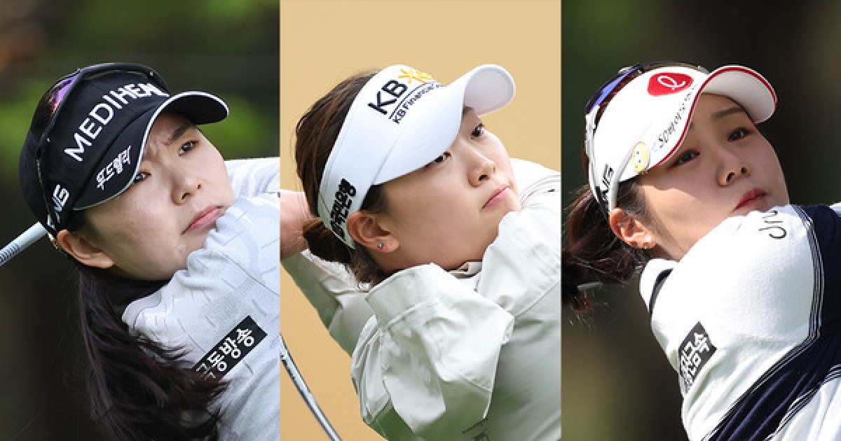 이다연·방신실·이소영, 메이저 KLPGA챔피언십 FR 챔피언조 우승 경쟁