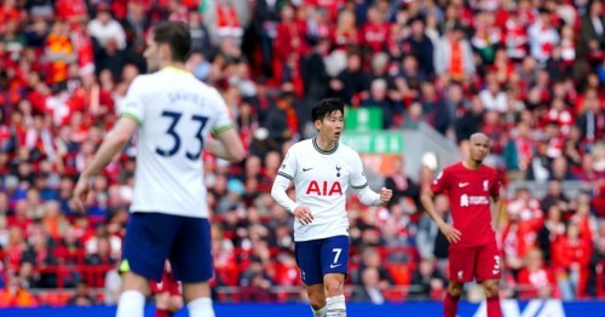 'SON, 빛바랜 1G 1AS' 토트넘, 리버풀과 난타전 끝에 3-4 석패 [PL 리뷰]