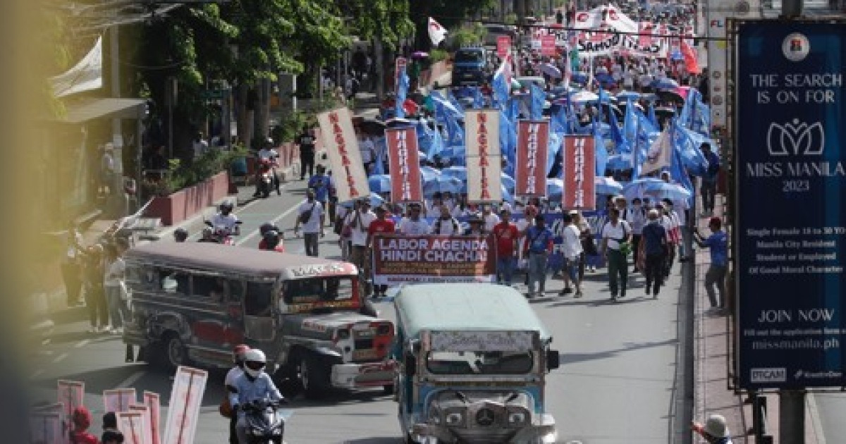 PHILIPPINES LABOR DAY PROTEST