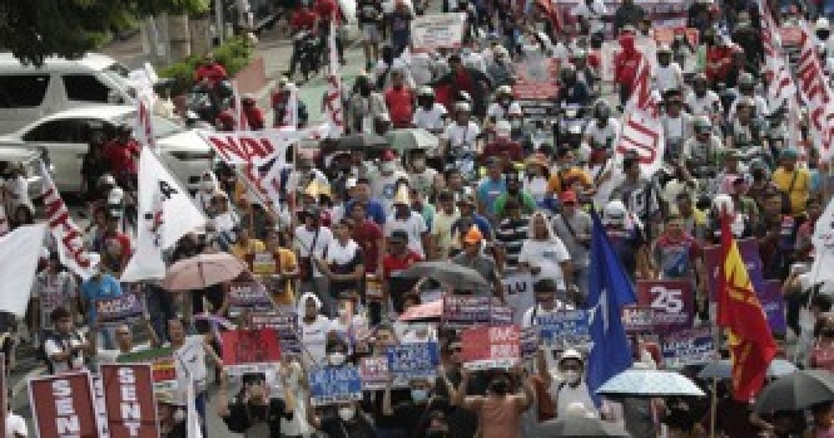 PHILIPPINES LABOR DAY PROTEST