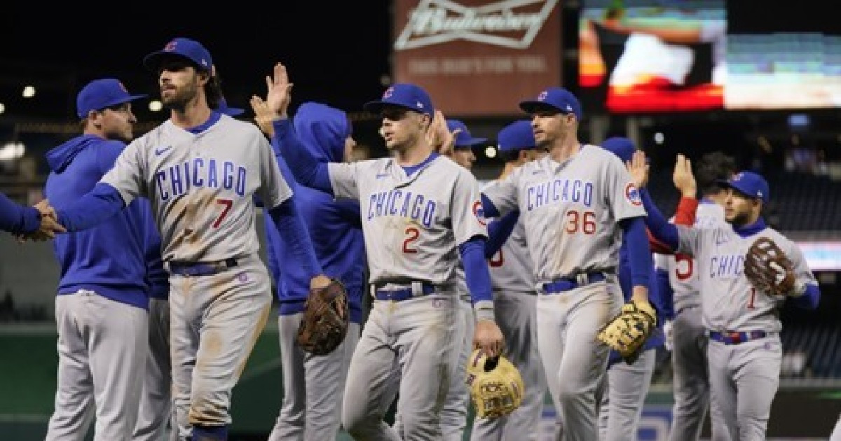 Cubs Nationals Baseball