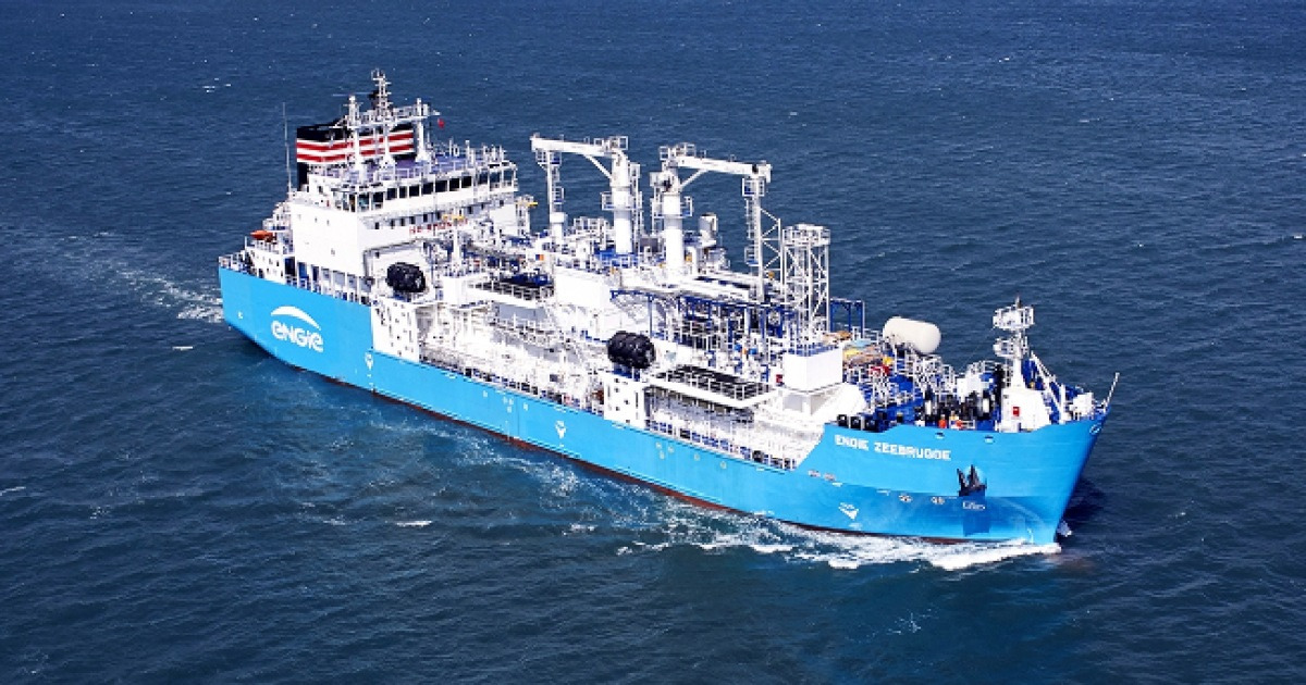 HJ중공업, 7500㎥급 LNG 벙커링선 개발… 英 로이드선급 인증