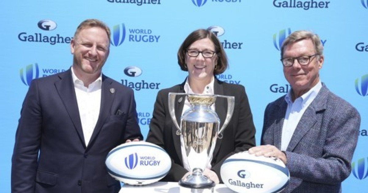 Gallagher x World Rugby Announcement