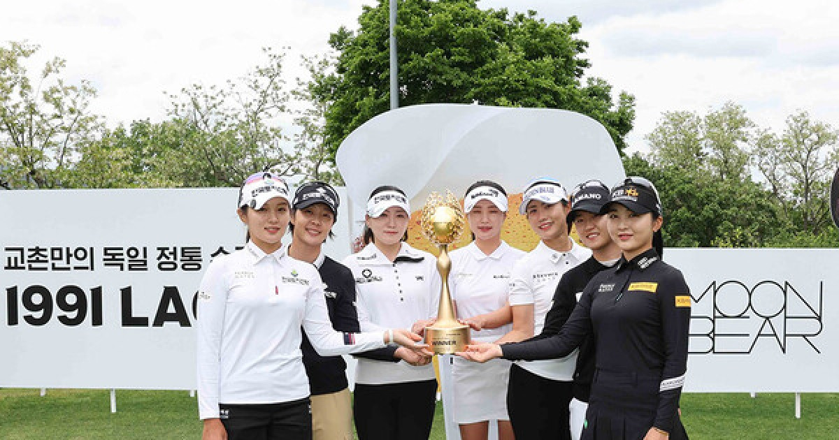 우승 트로피의 주인공은 '바로 나' [KLPGA 교촌1991 레이디스 오픈]