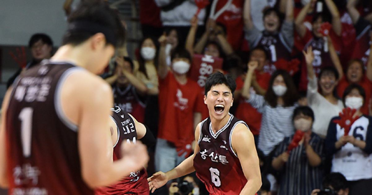 [MD포토] 안양KGC '기적의 4쿼터'