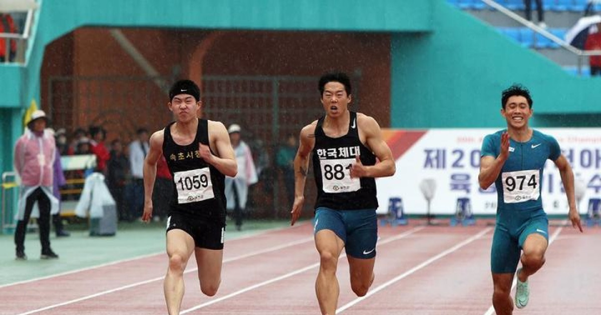이재성, KBS배 전국육상대회 100m 우승…10초37