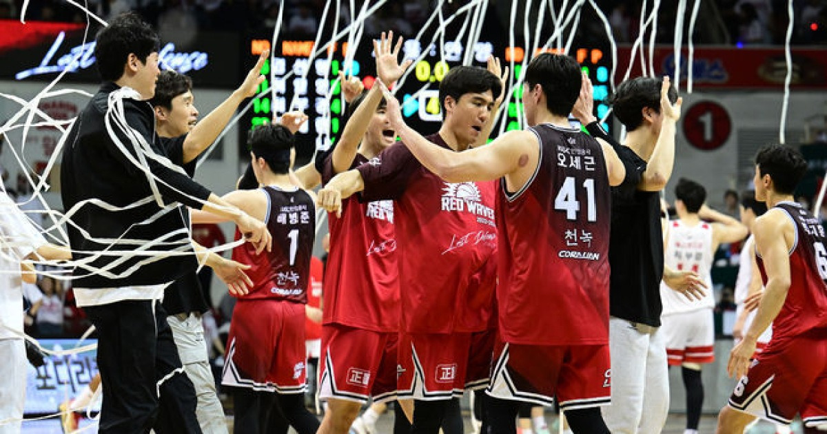 안양 KGC,'7차전으로 간다' [사진]