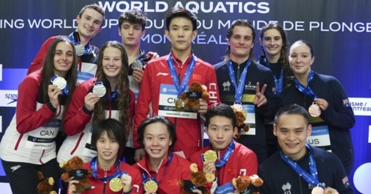 World Cup Montreal Diving