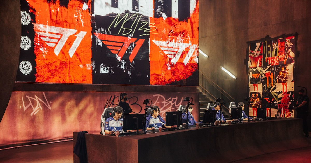 LCK의 젠지와 T1, MSI 2023에서 맞대결 성사