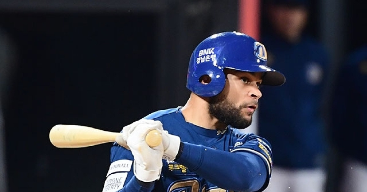 어제는 홈런→오늘은 KBO 데뷔 첫 멀티히트…NC 온 트리플A 홈런왕, 드디어 감 잡았다 [MK고척]