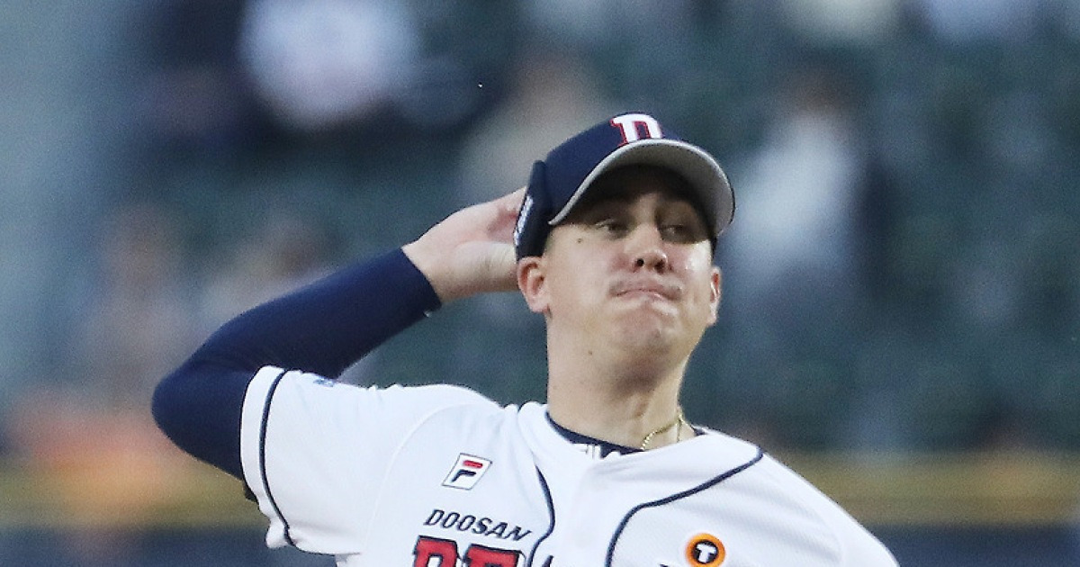 '2G ERA 8.00' 두산 딜런, 아직도 적응 중?… 이승엽 감독의 진단은