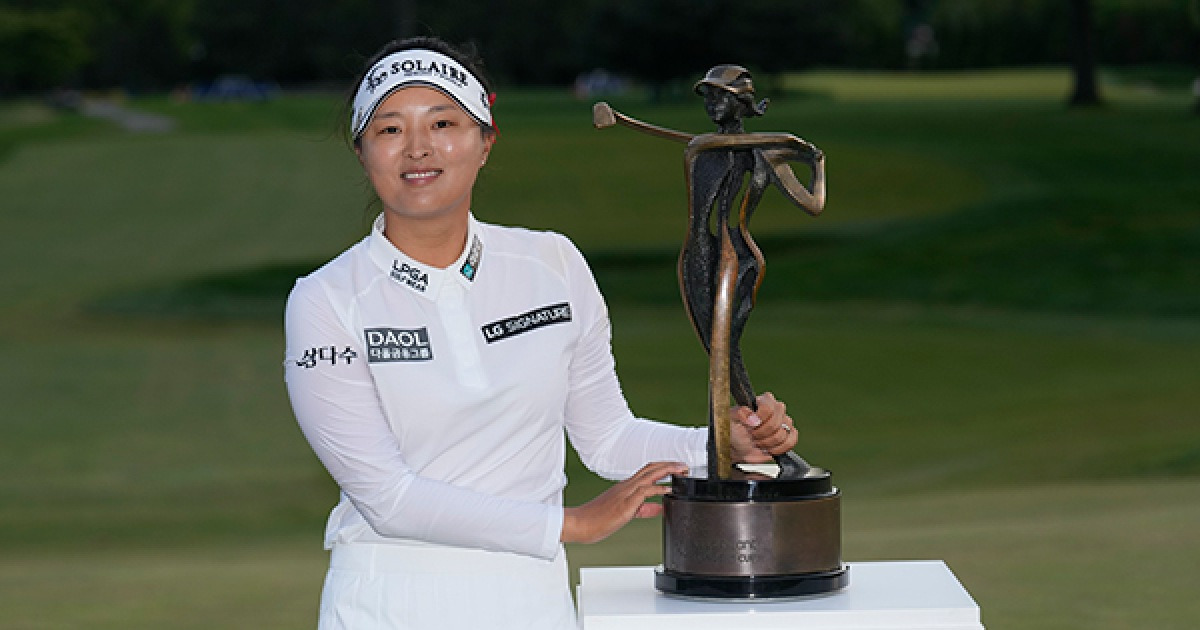 고진영, LPGA 파운더스컵 정상‥시즌 2승·통산15승