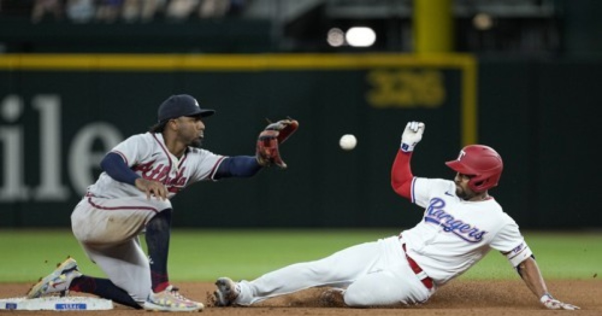 Braves Rangers Baseball