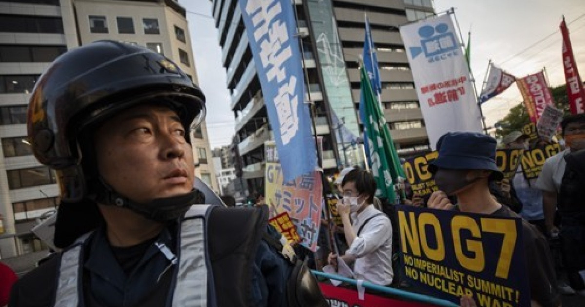 JAPAN G7 PROTEST