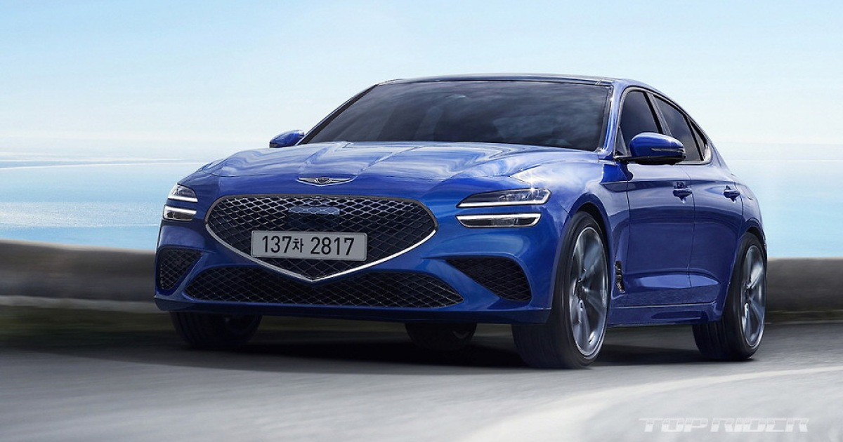 제네시스 G70 2023년형 풀패키지 6322만원, 얼마나 올랐나? | 탑라이더