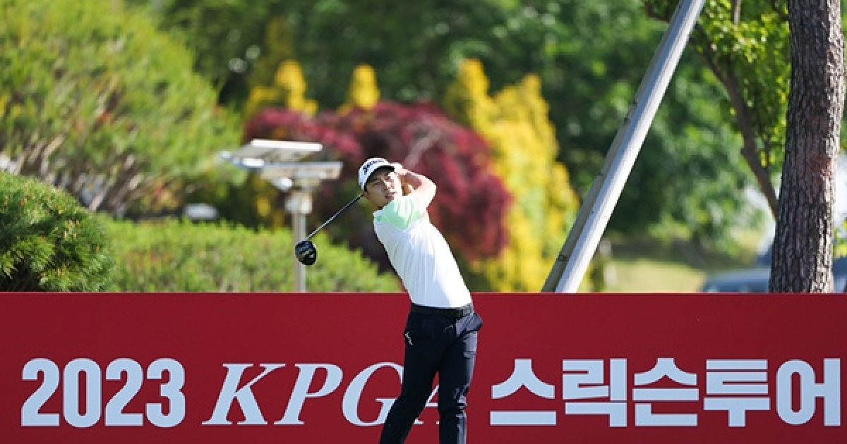 정도원, 2023 KPGA 스릭슨투어 8회 대회서 시즌 첫 승