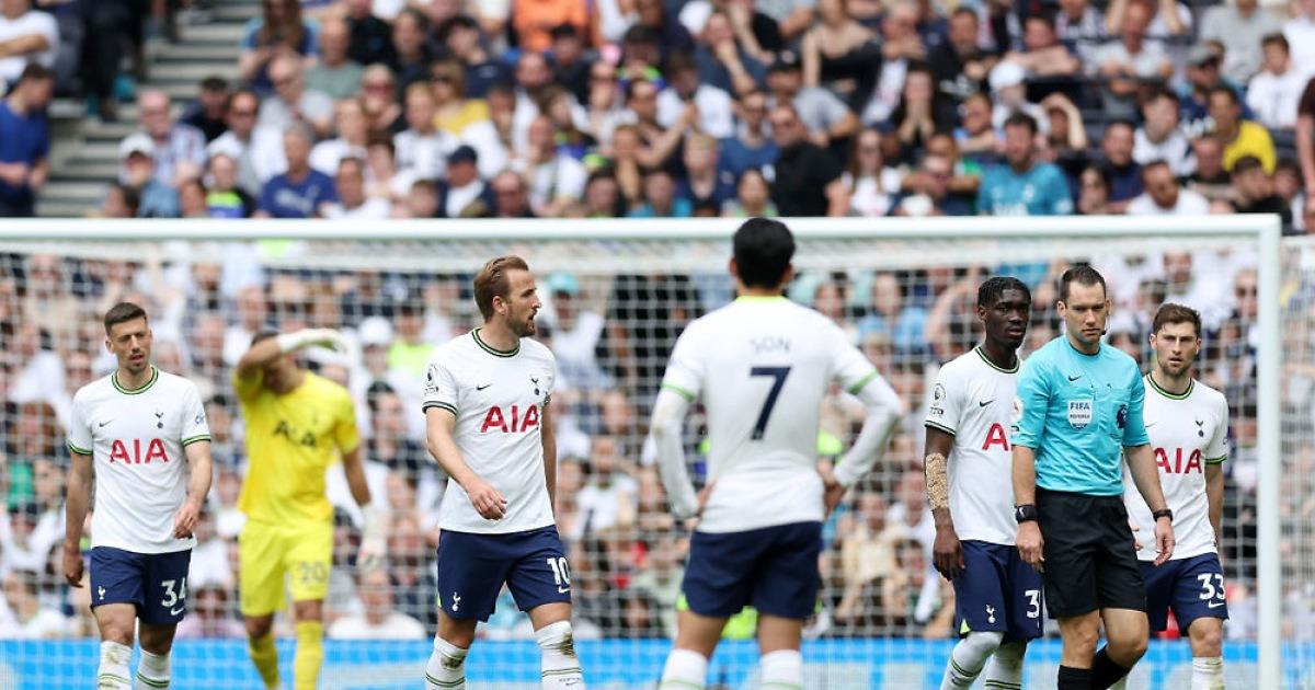 [EPL 37R] ‘유로파리그는 무슨...’ 토트넘, 안방에서 브렌트포트에 1-3 완패